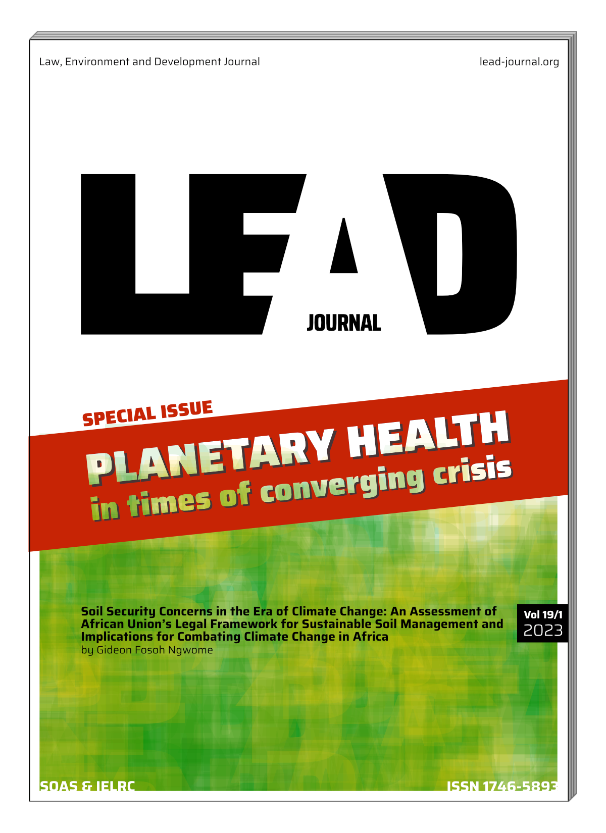 Volume 19 – LEAD Journal